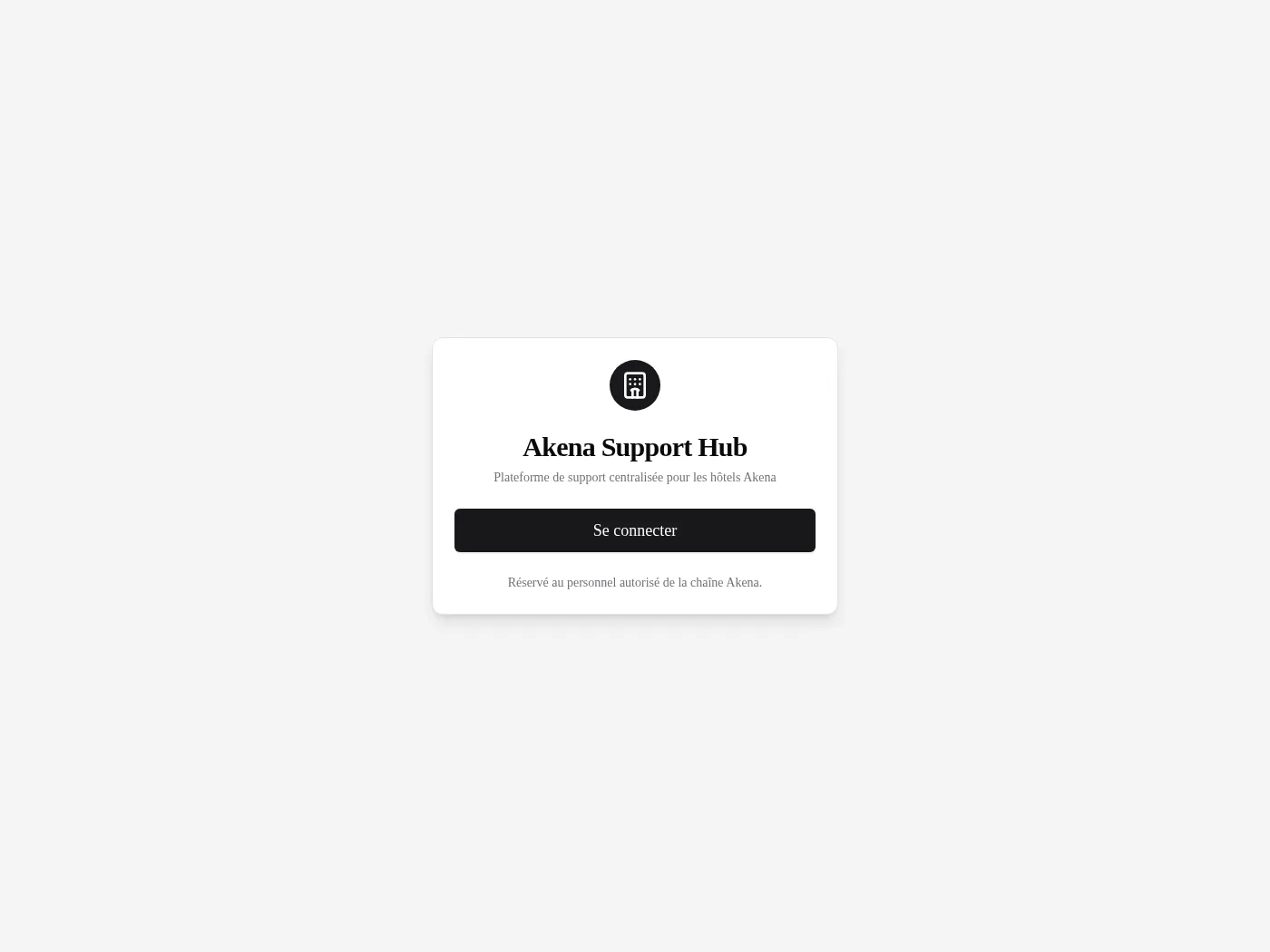 Akena Support Hub
