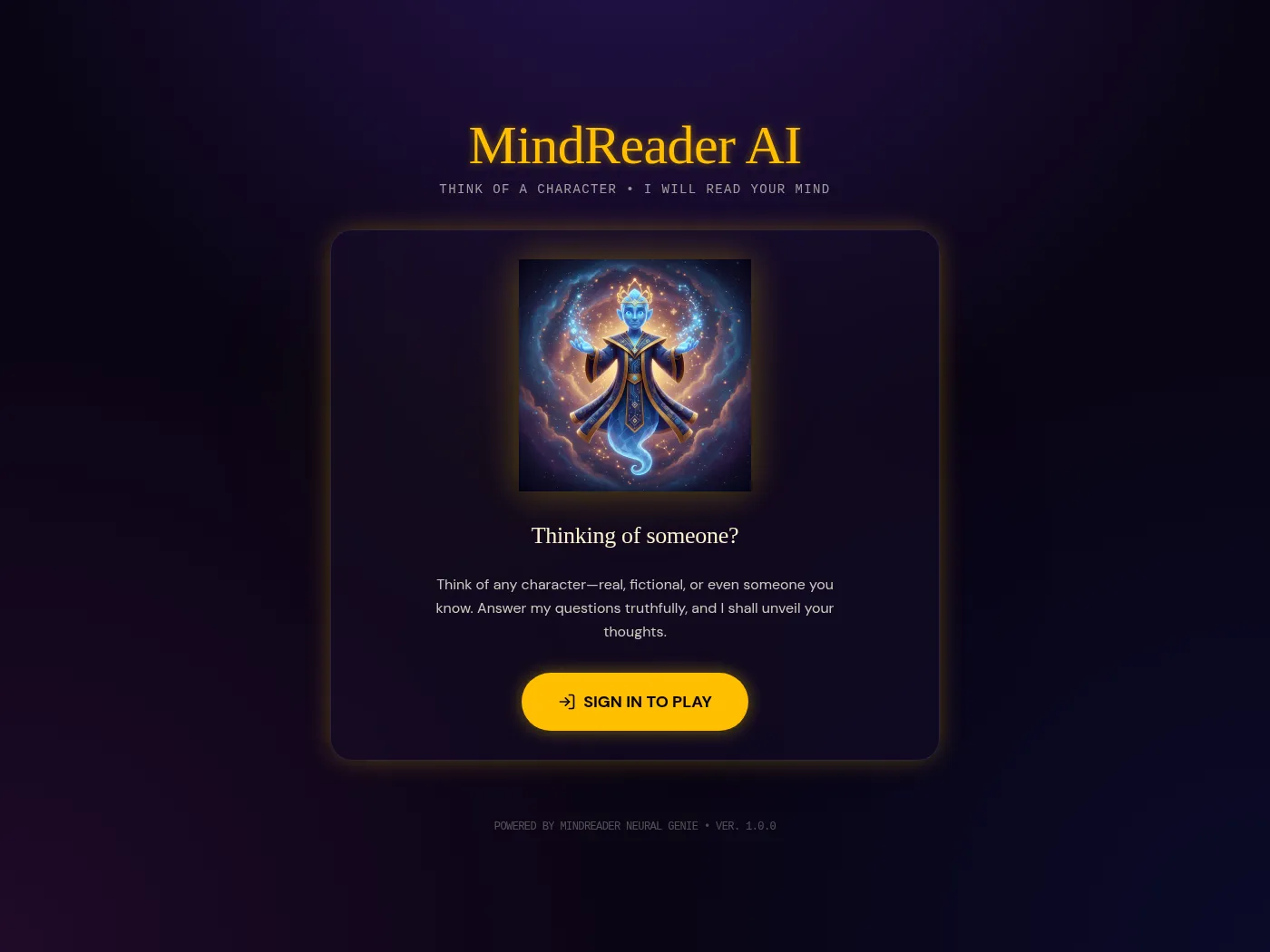 Akinator Clone