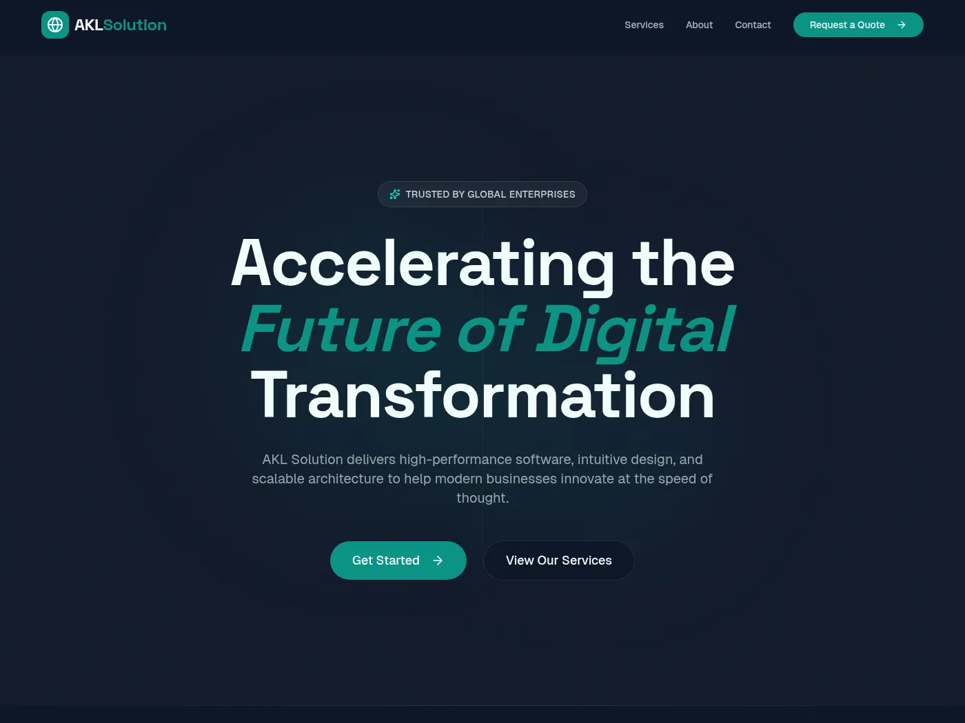 AKL Solution Web Presence