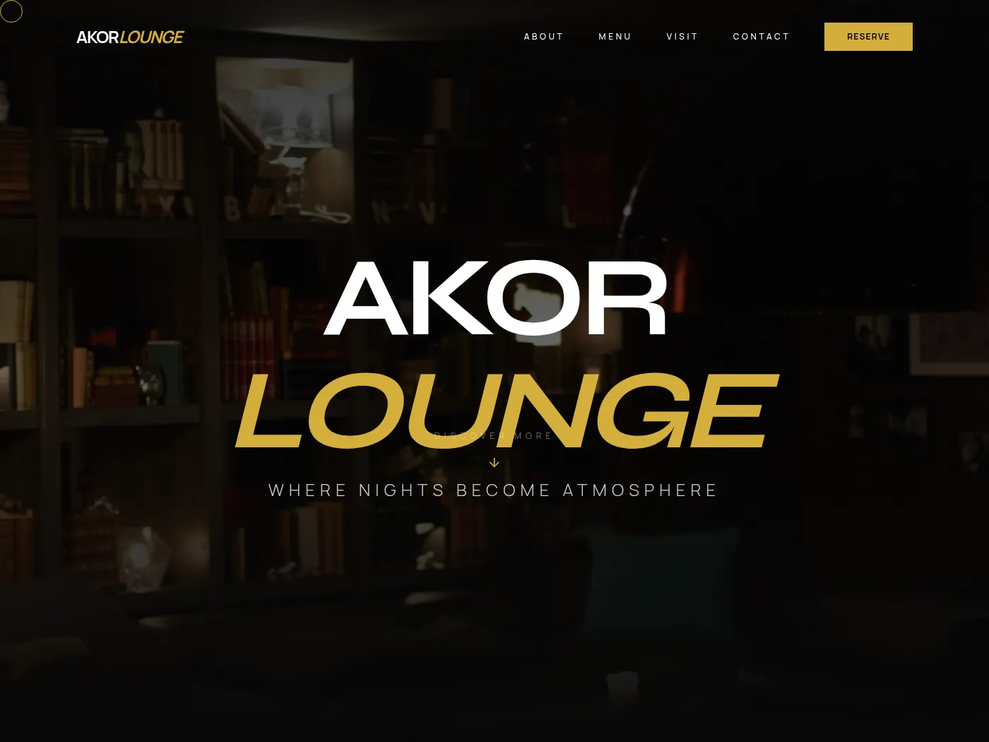 Akor Lounge Immersive Web