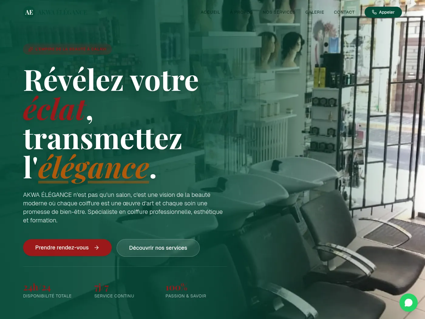 AKWA Élégance Web