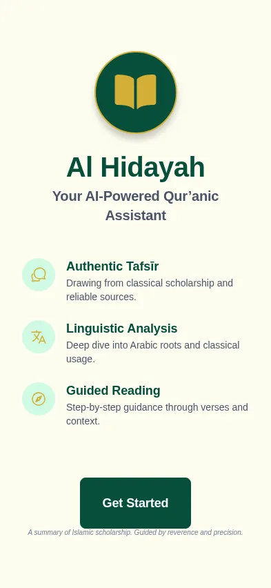 Al Hidayah Assistant