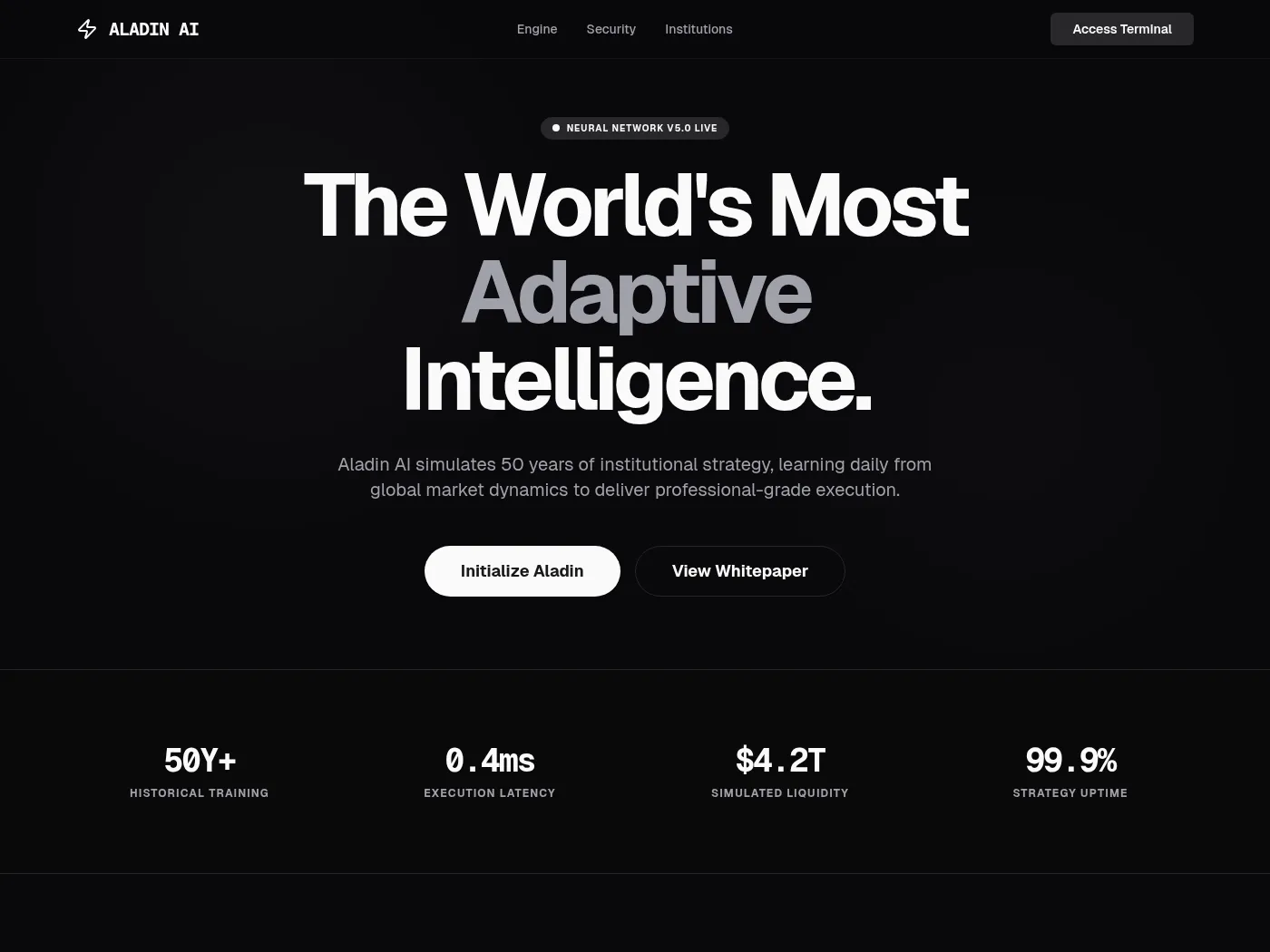 Aladin AI Trading Bot