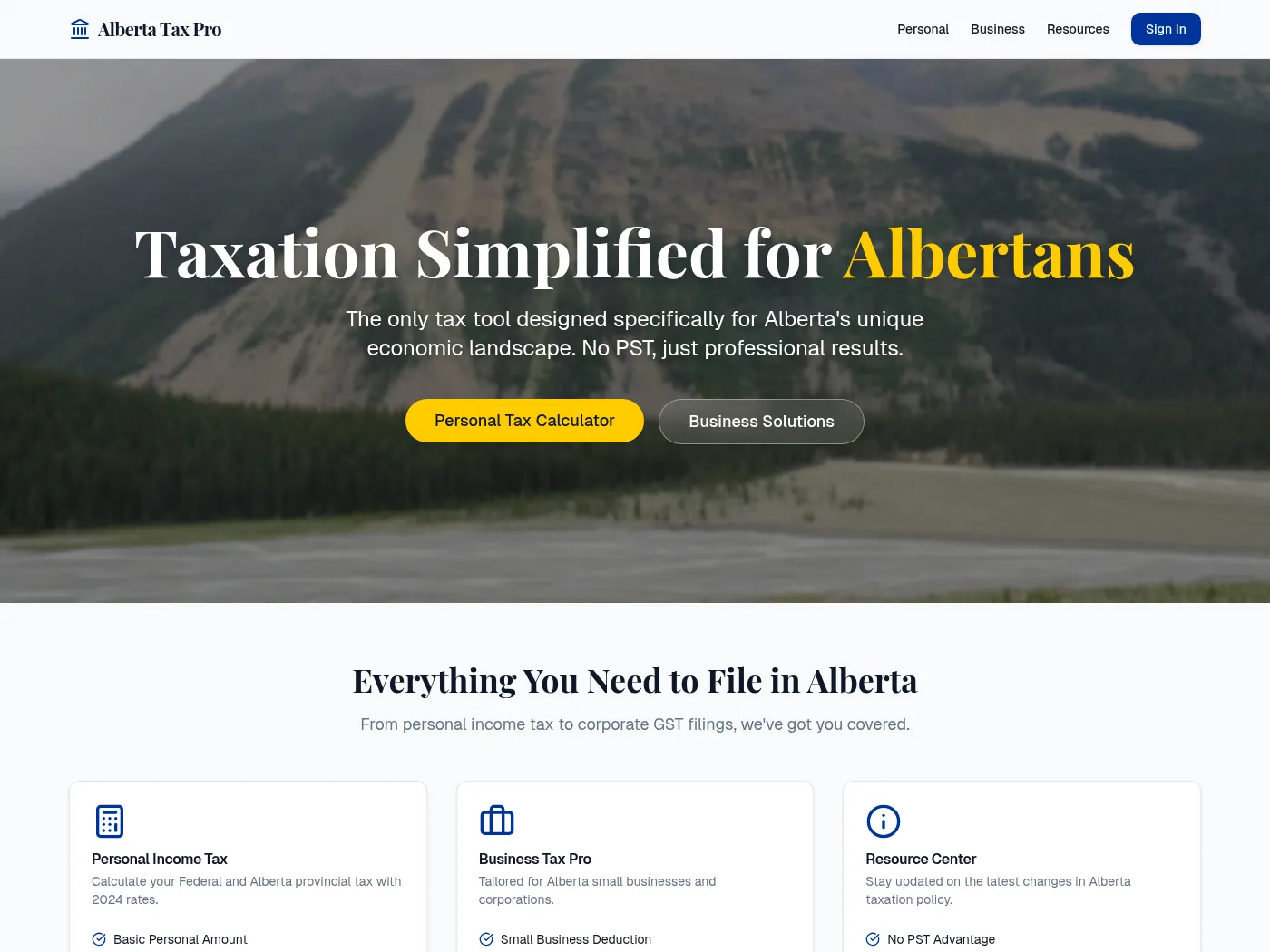 Alberta Tax Pro