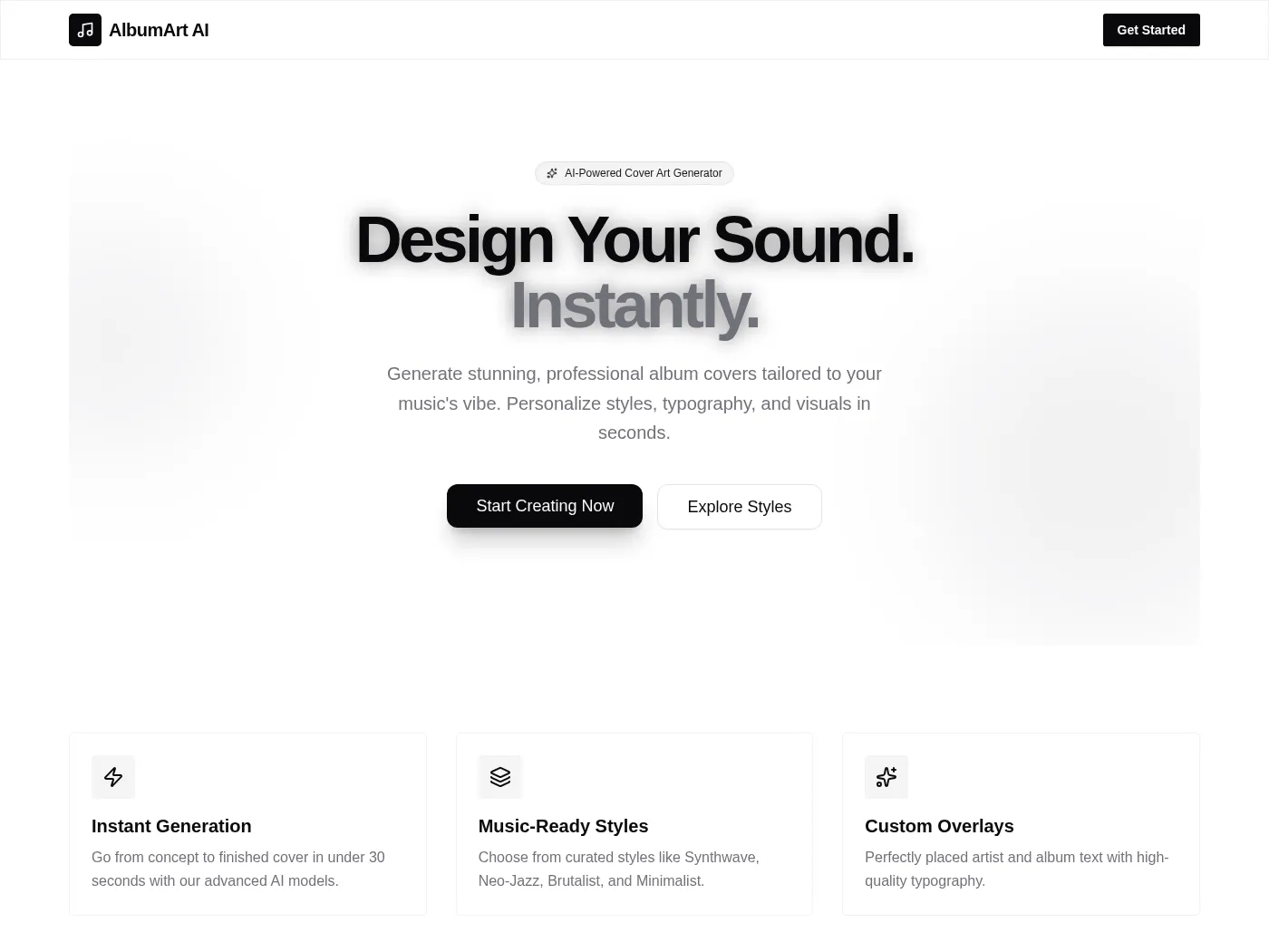 AlbumArt AI Maker