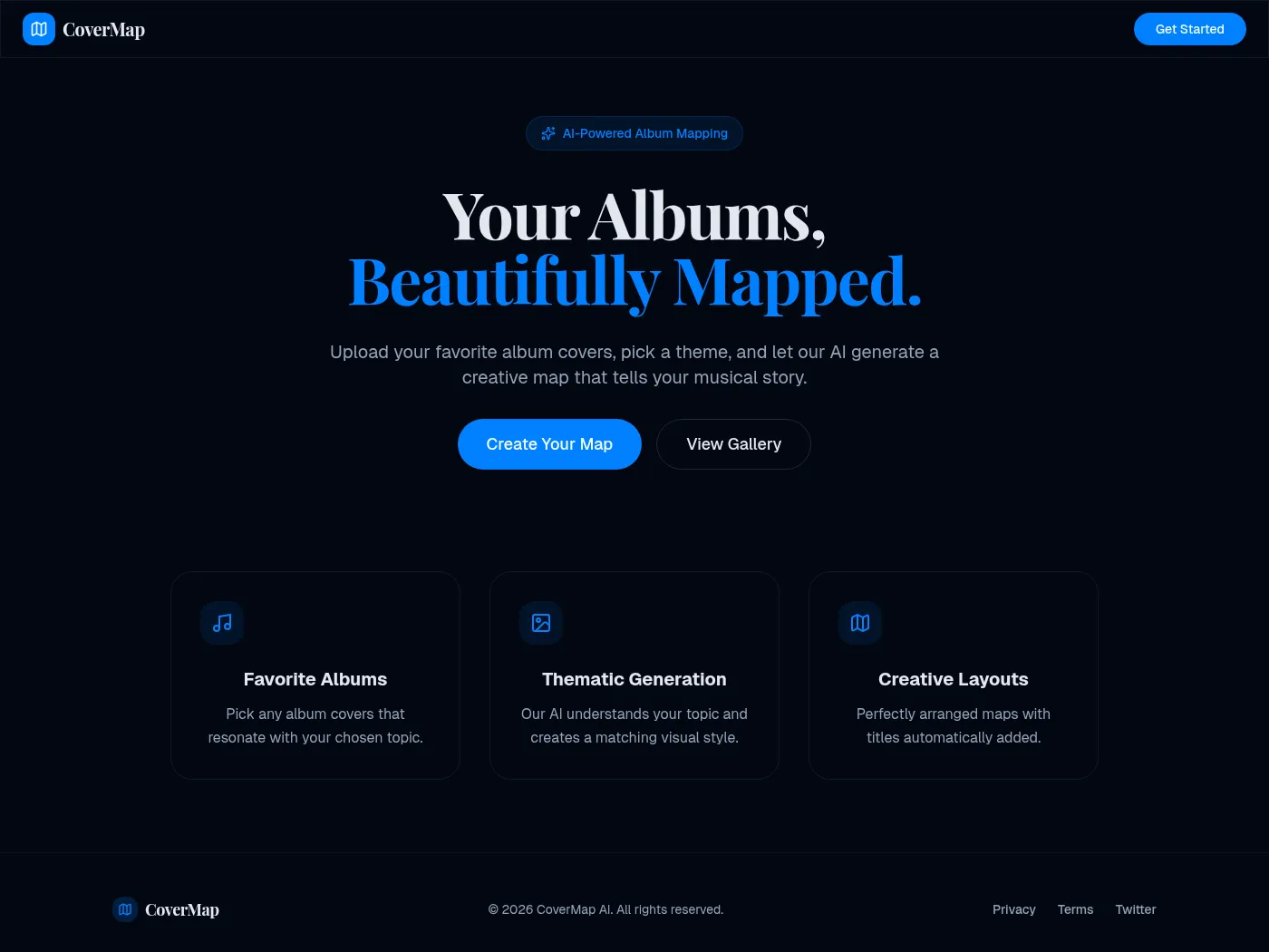 Album Cover Mapper