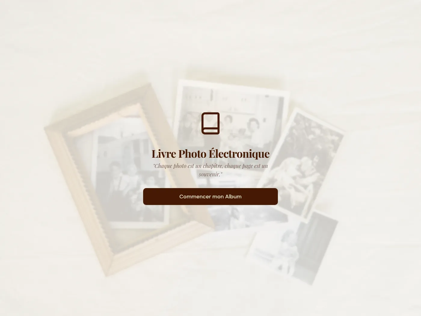 Livre Photo Électronique