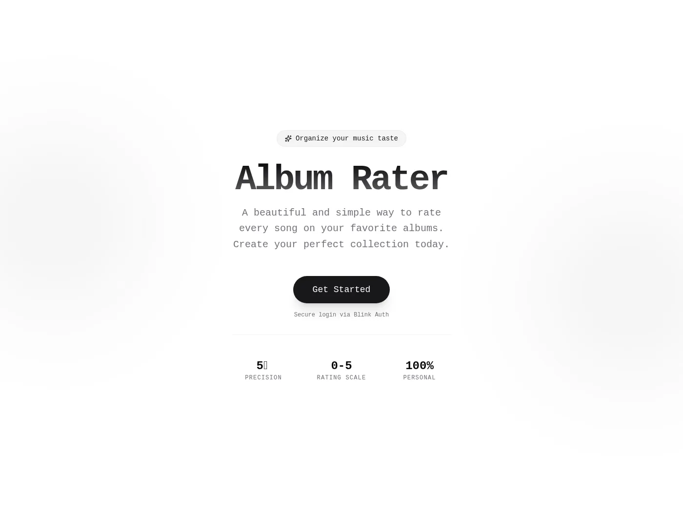 Album Rater