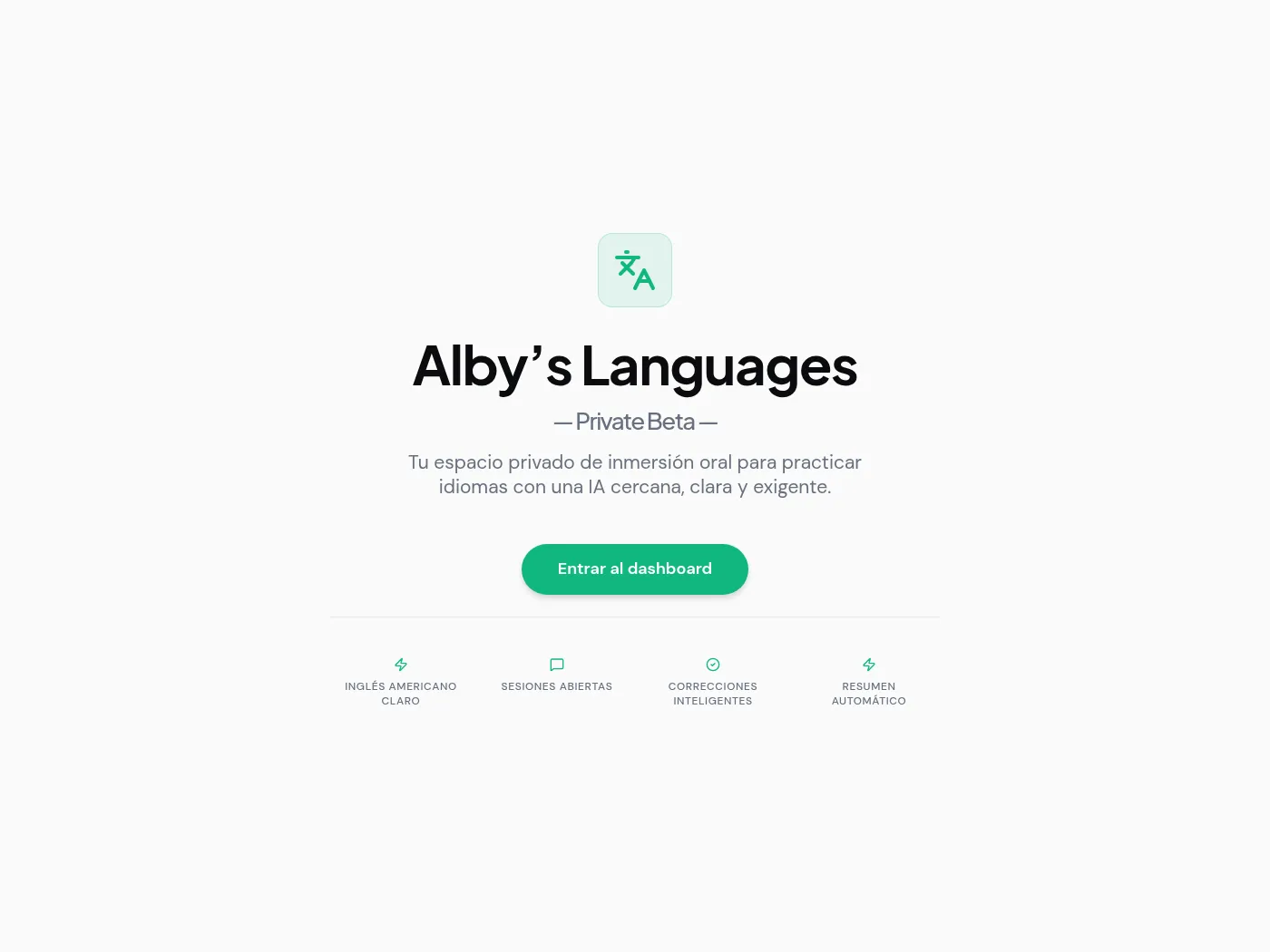 Alby’s Languages Coach