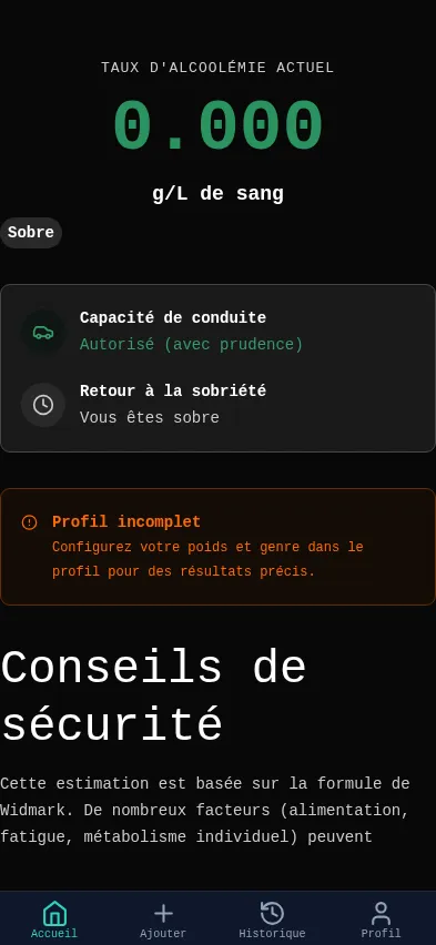 AlcoCalc Mobile