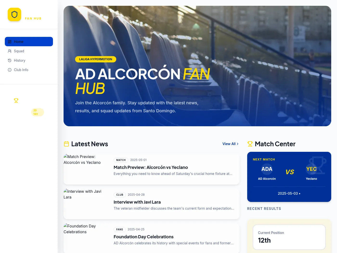 Alcorcón Fan Hub