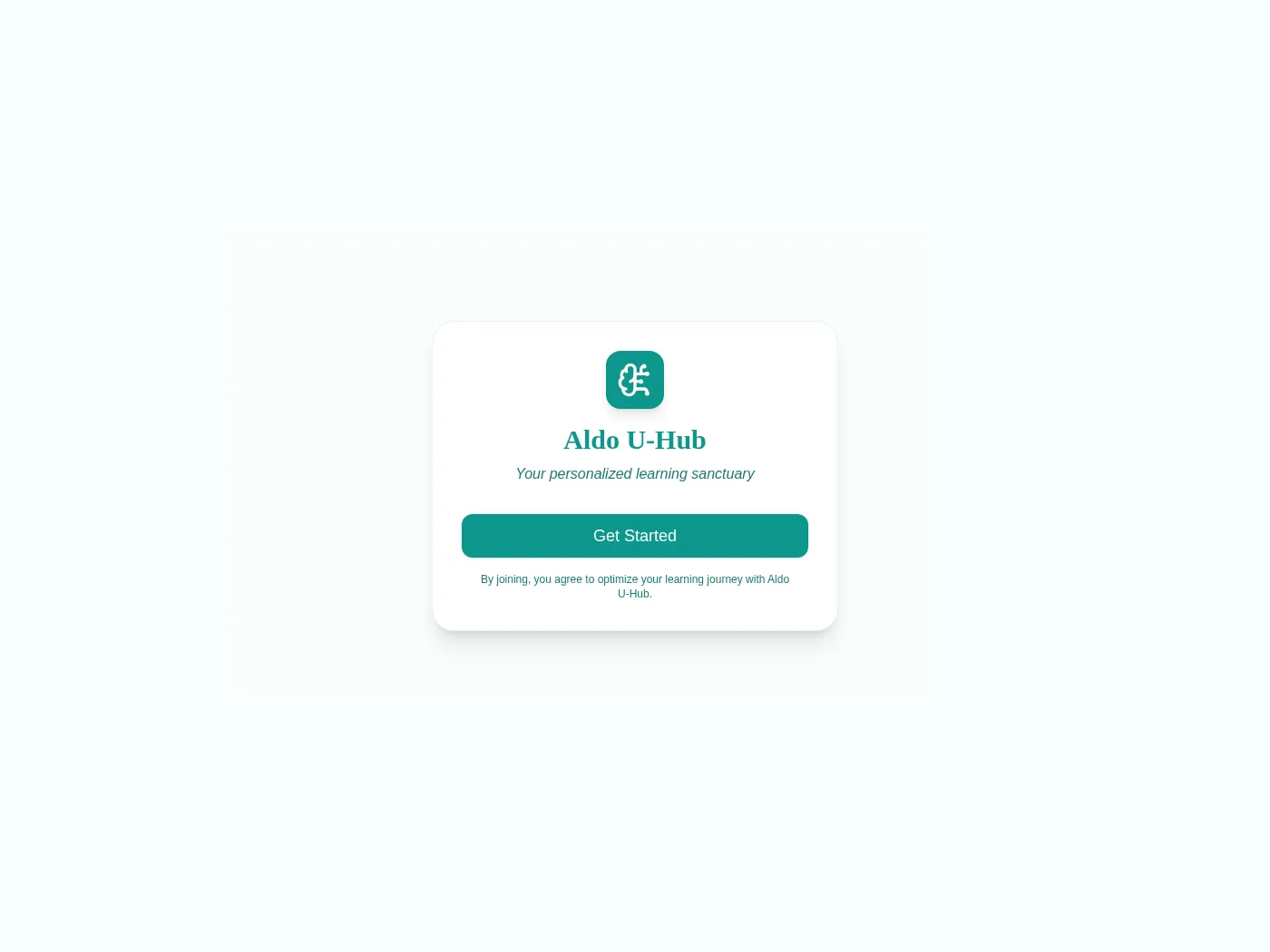 Aldo U-Learning Hub