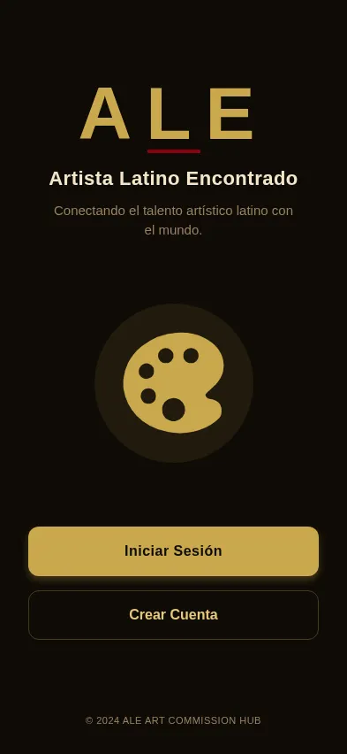 ALE: ARTISTA LATINO ENCONTRADO