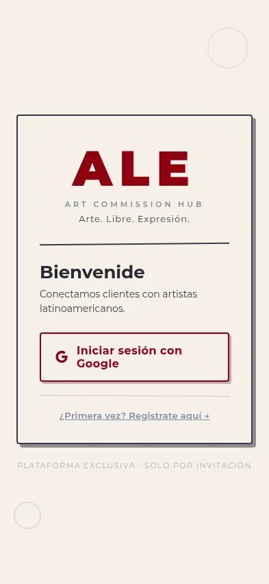 ALE Art Commission Hub