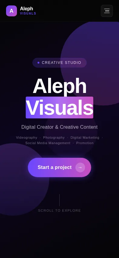 Aleph Visuals Mobile