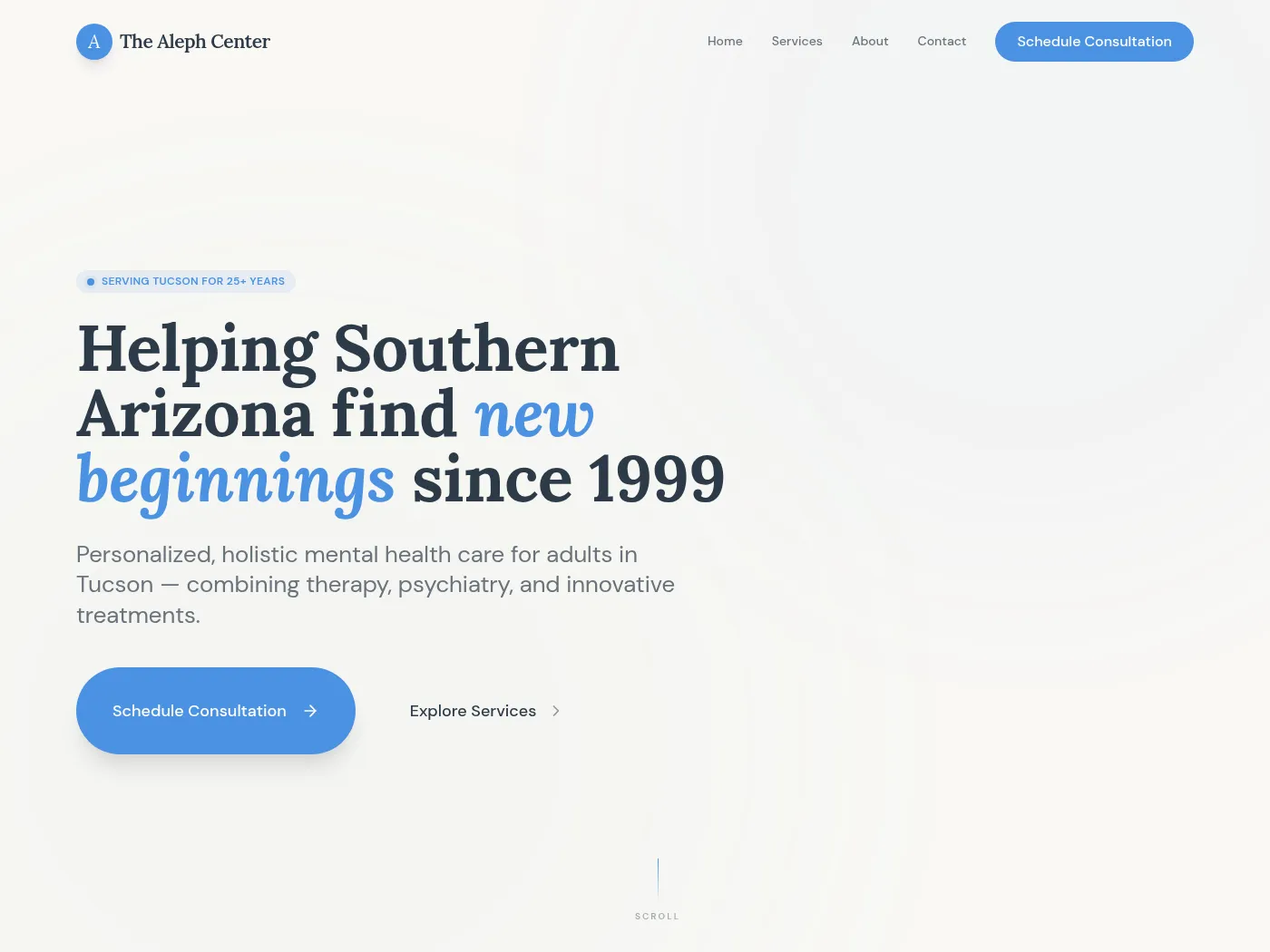 Aleph Center Wellness Site