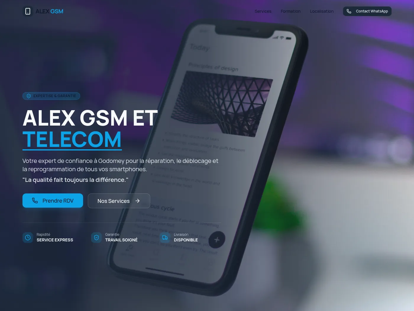 Alex GSM Business Site