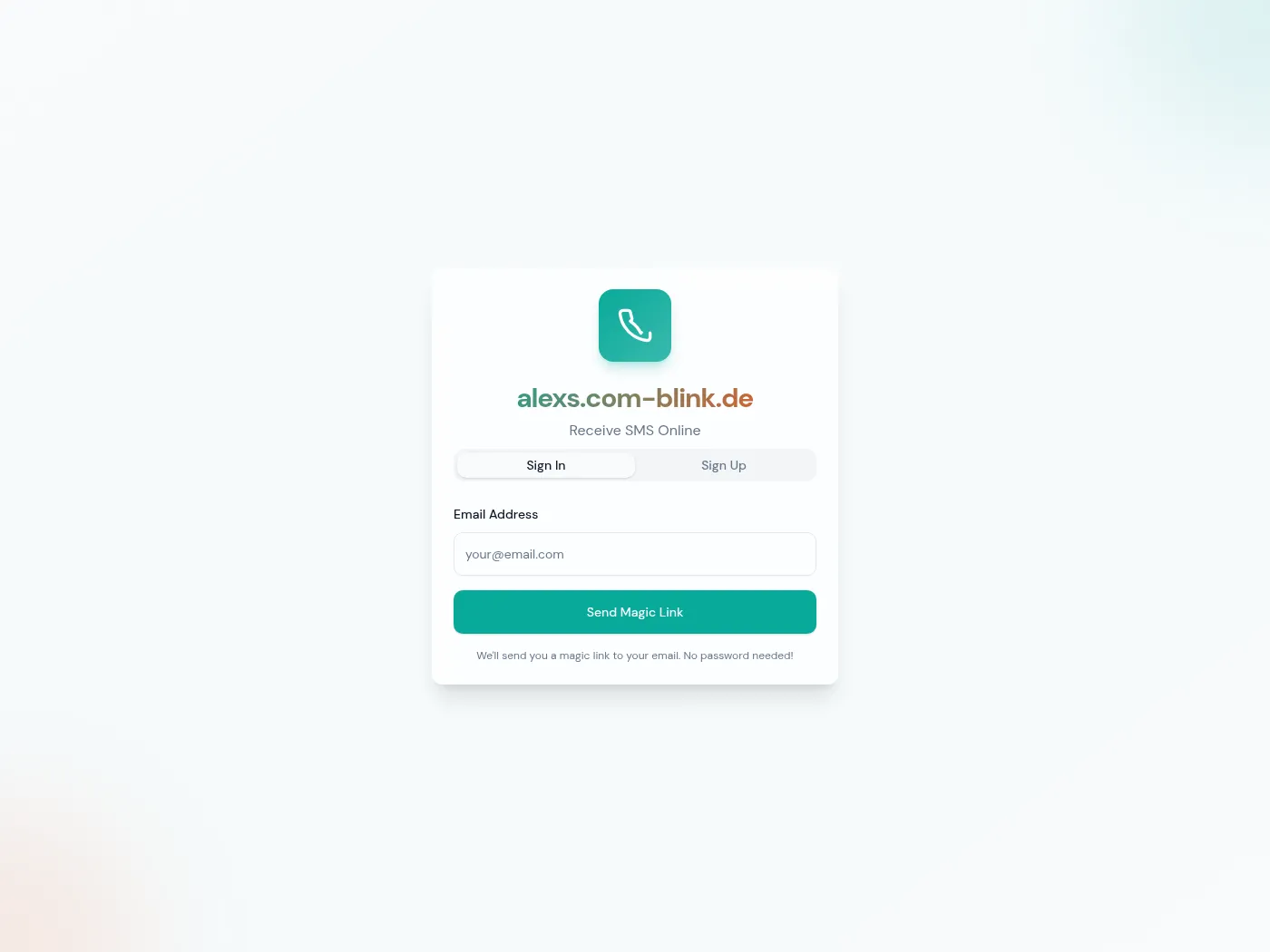Alexs SMS Portal
