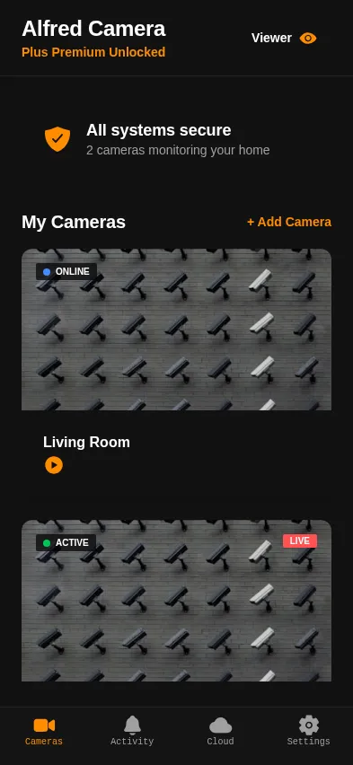 Alfred Camera Plus
