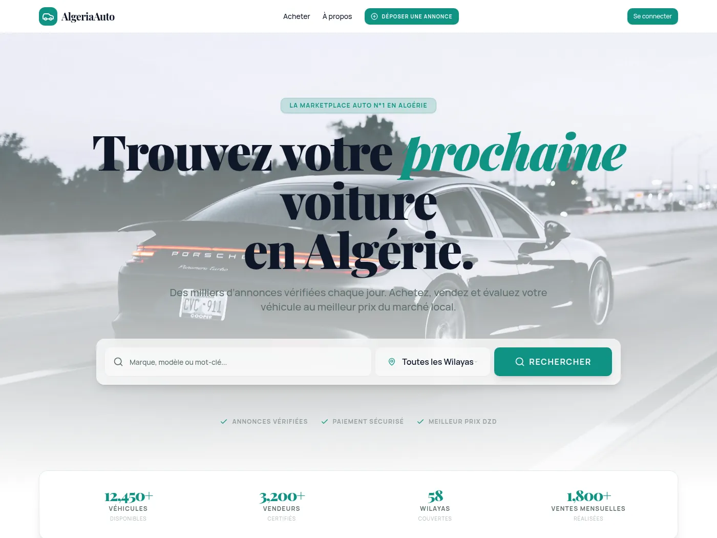 Algeria Car Marketplace