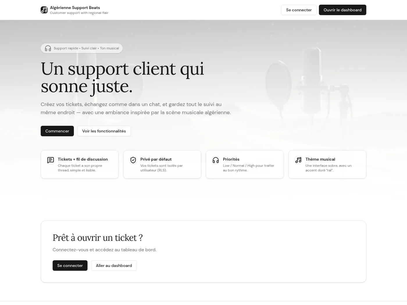 Algérienne Support Beats