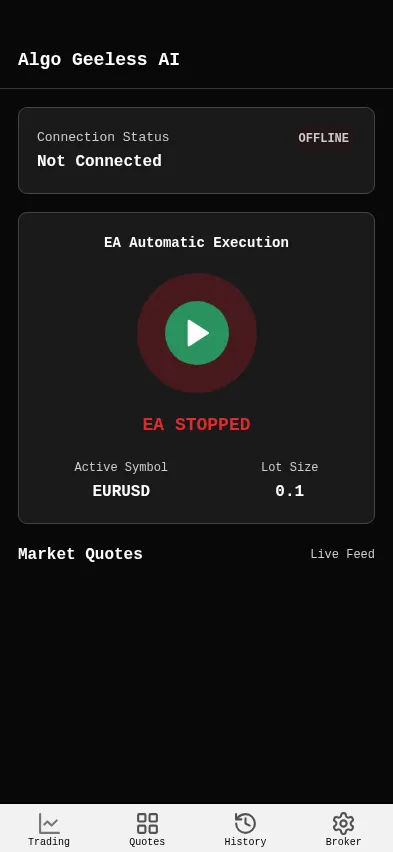 Algo Geeless AI Trader