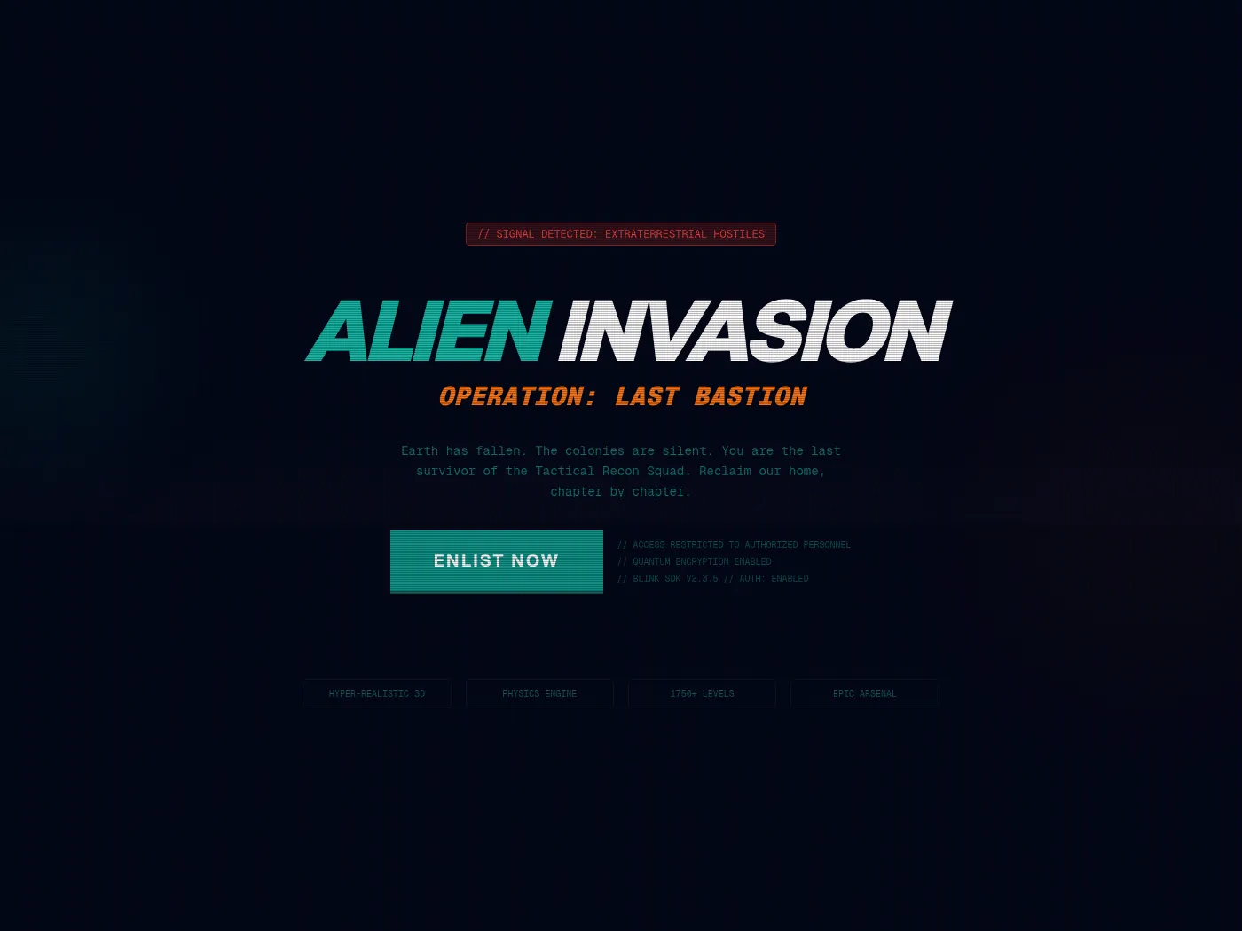 Alien Invasion 3D World