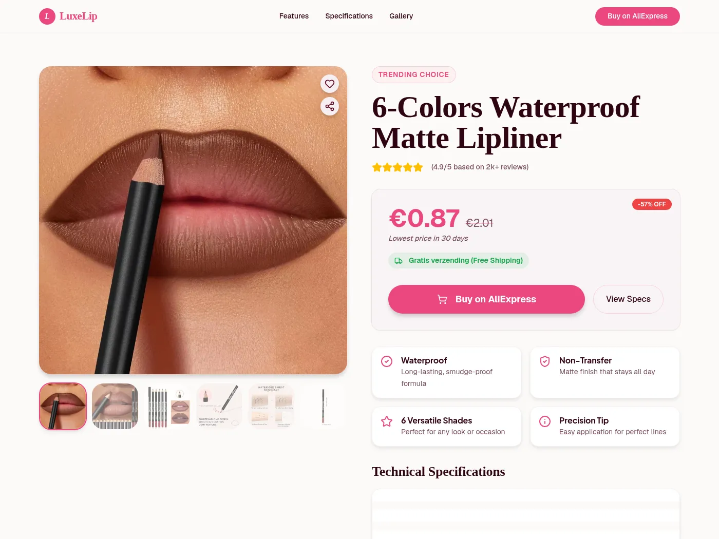 AliExpress Product Showcase