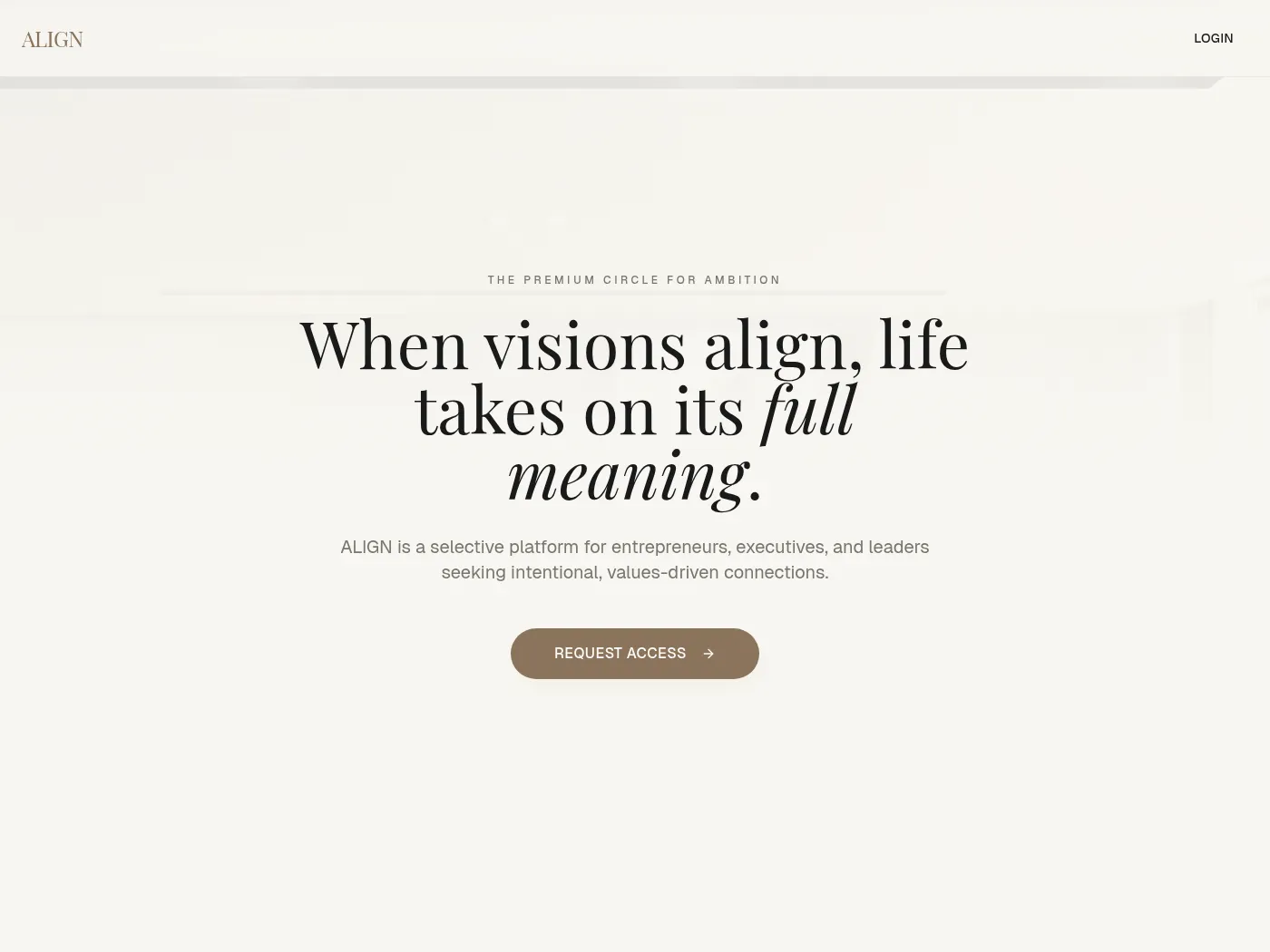 ALIGN Premium Dating