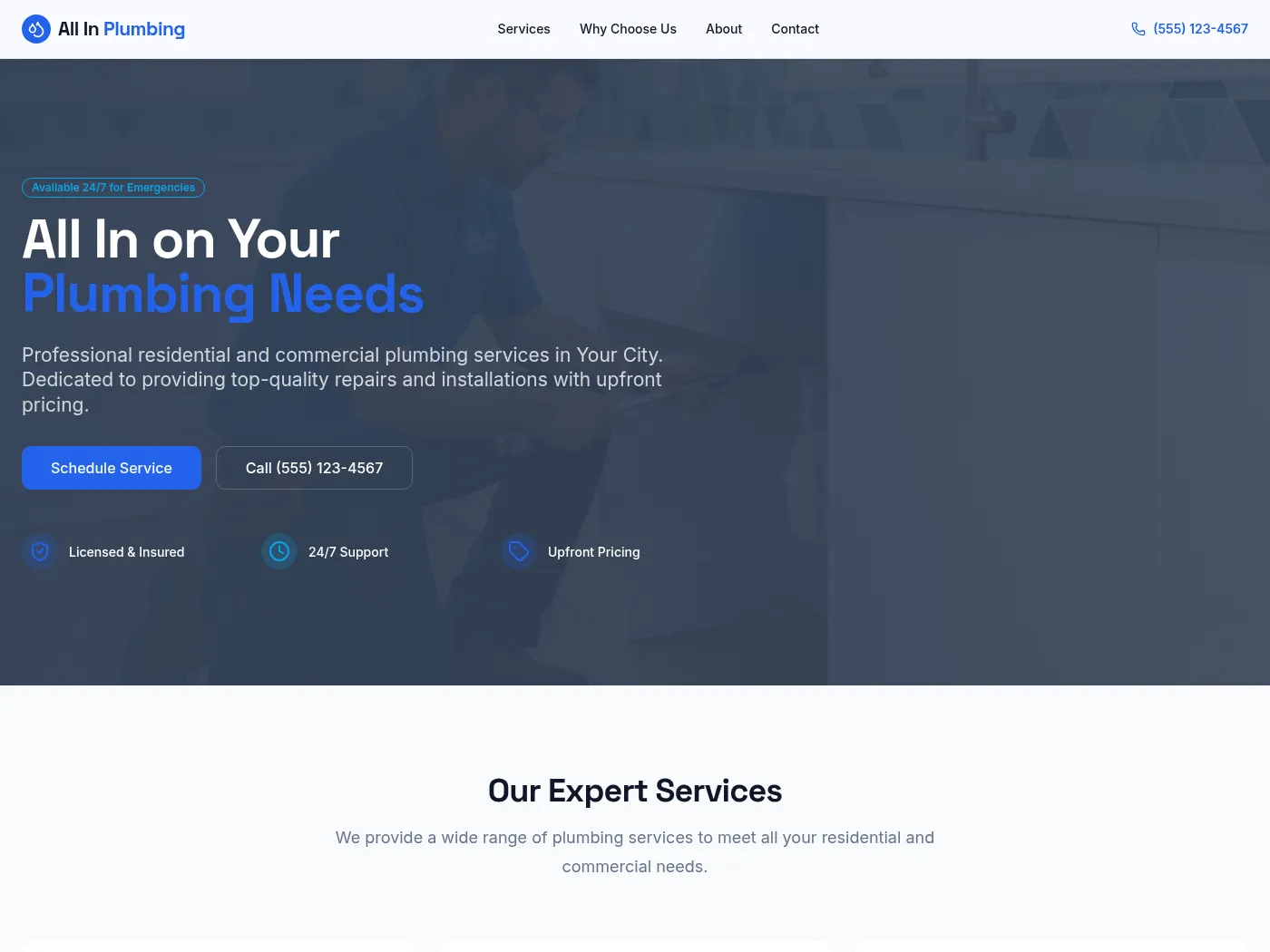 All In Plumbing Web