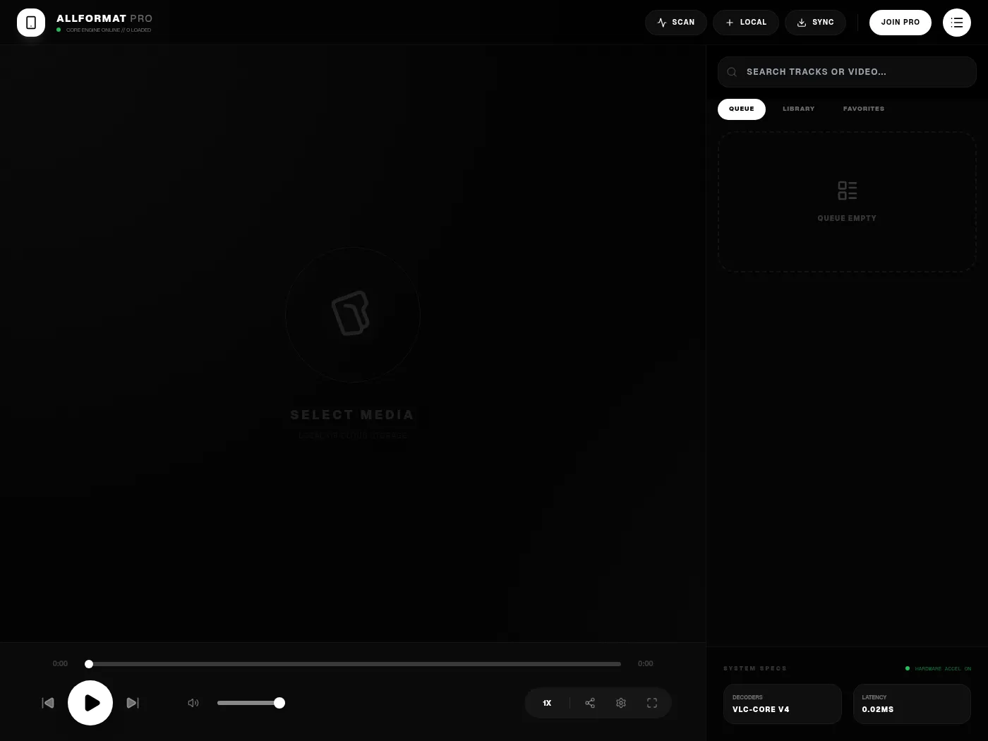 AllFormat Media Player
