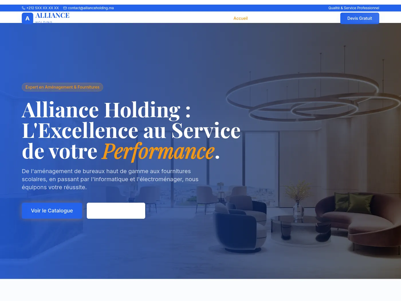 Alliance Holdings Website