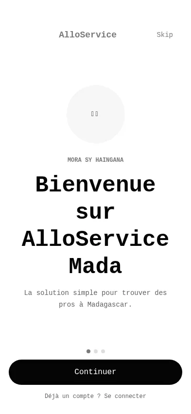 AlloService Mada App