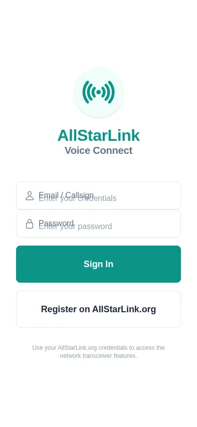 AllStarLink Voice Connect