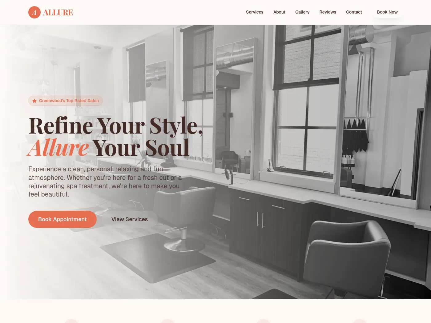 Allure Salon Portal