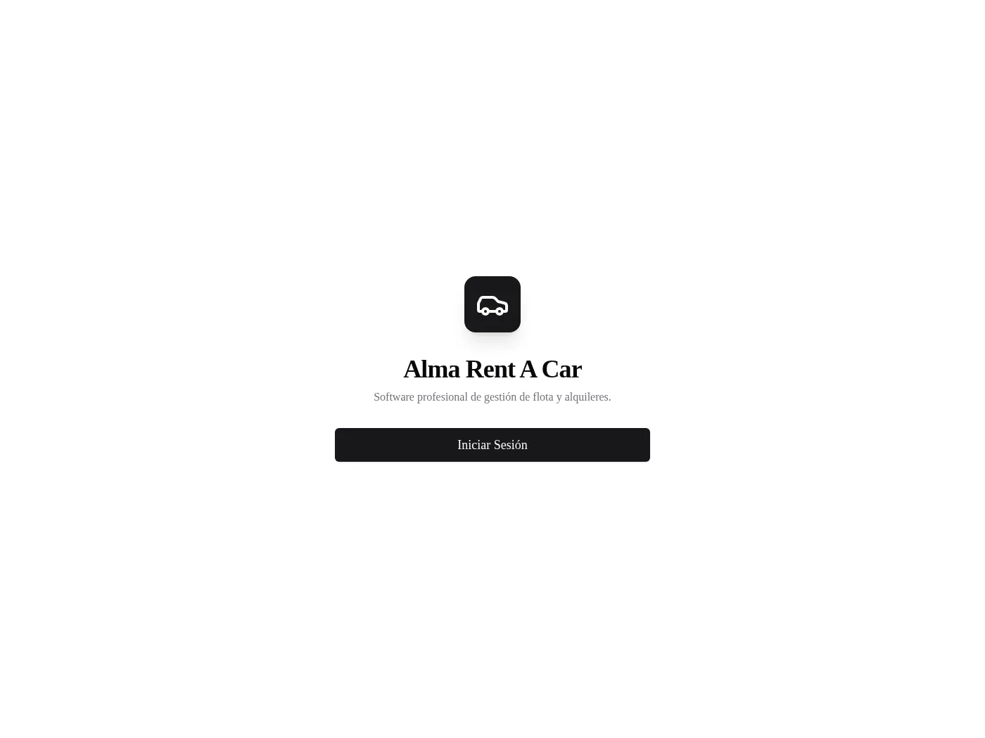 Alma Rent A Car Cloud