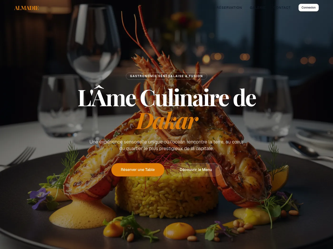 Almadie Restaurant Site