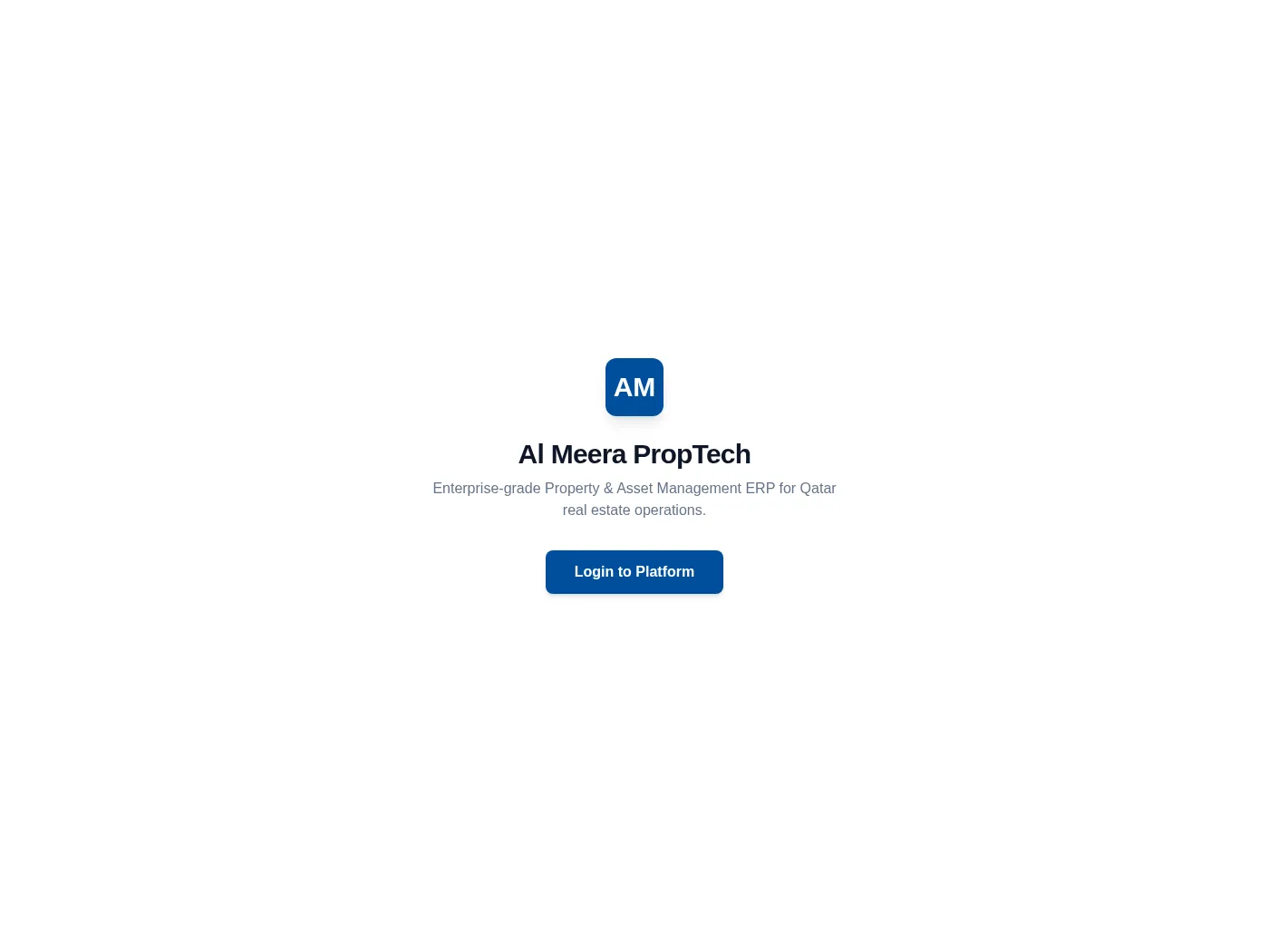 Al Meera PropTech ERP