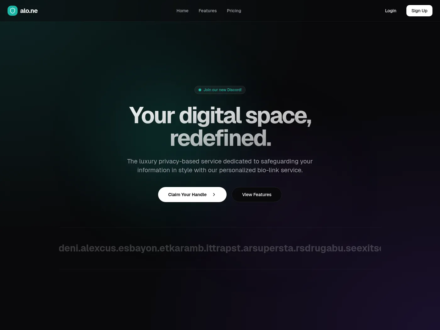 Alo Social Card Clone