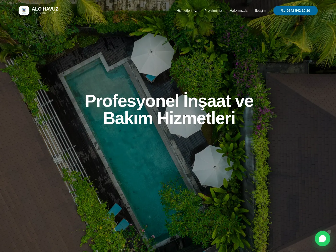 Alo Havuz Landing Page
