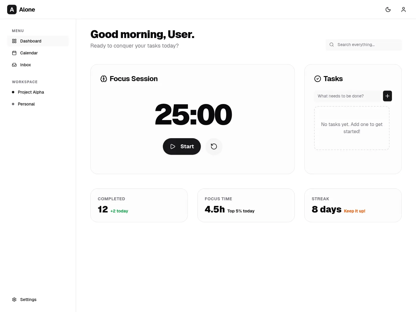 Alone App Enhancer