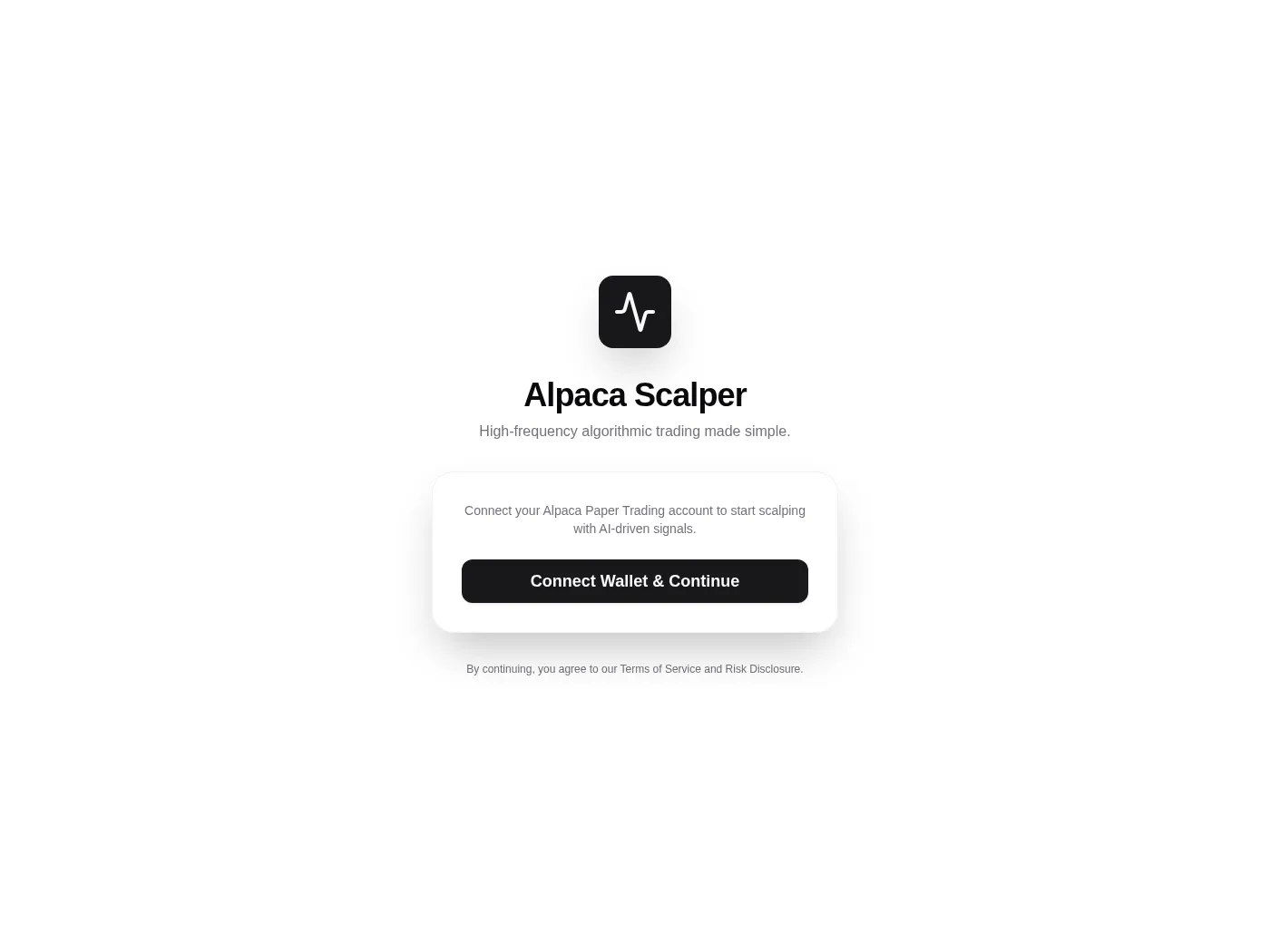 Alpaca Scalping Trader