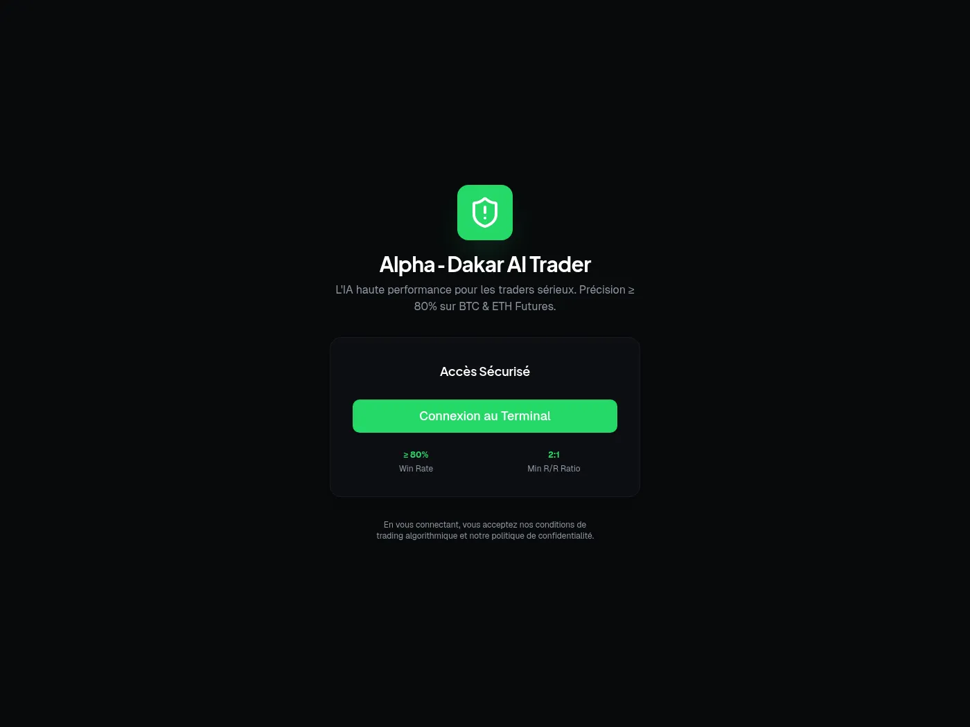 Alpha‑Dakar AI Trader