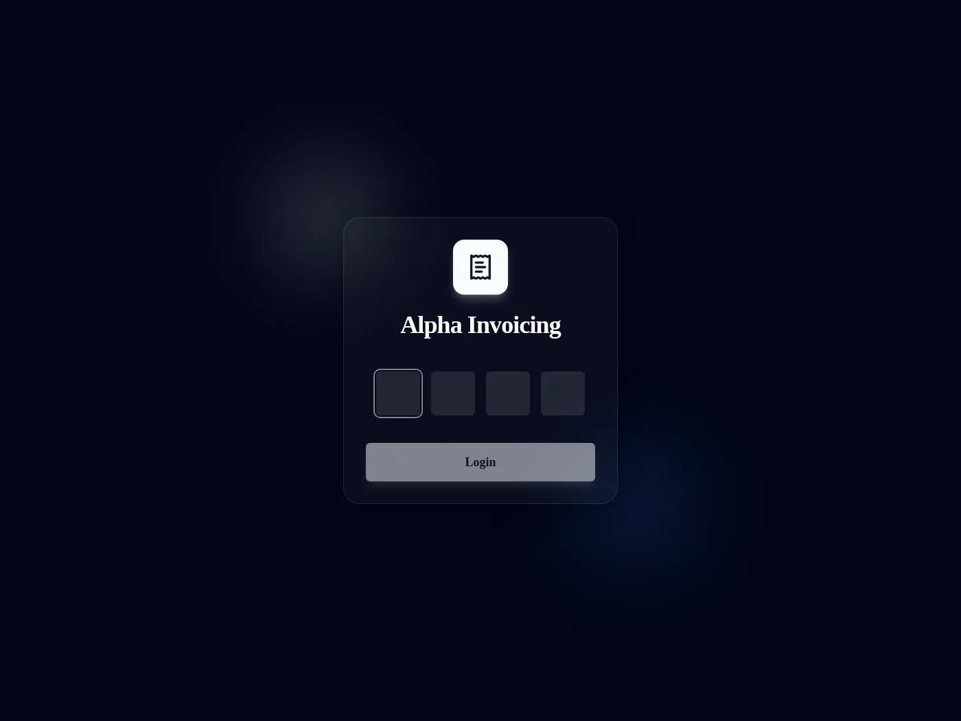 Alpha Invoicing