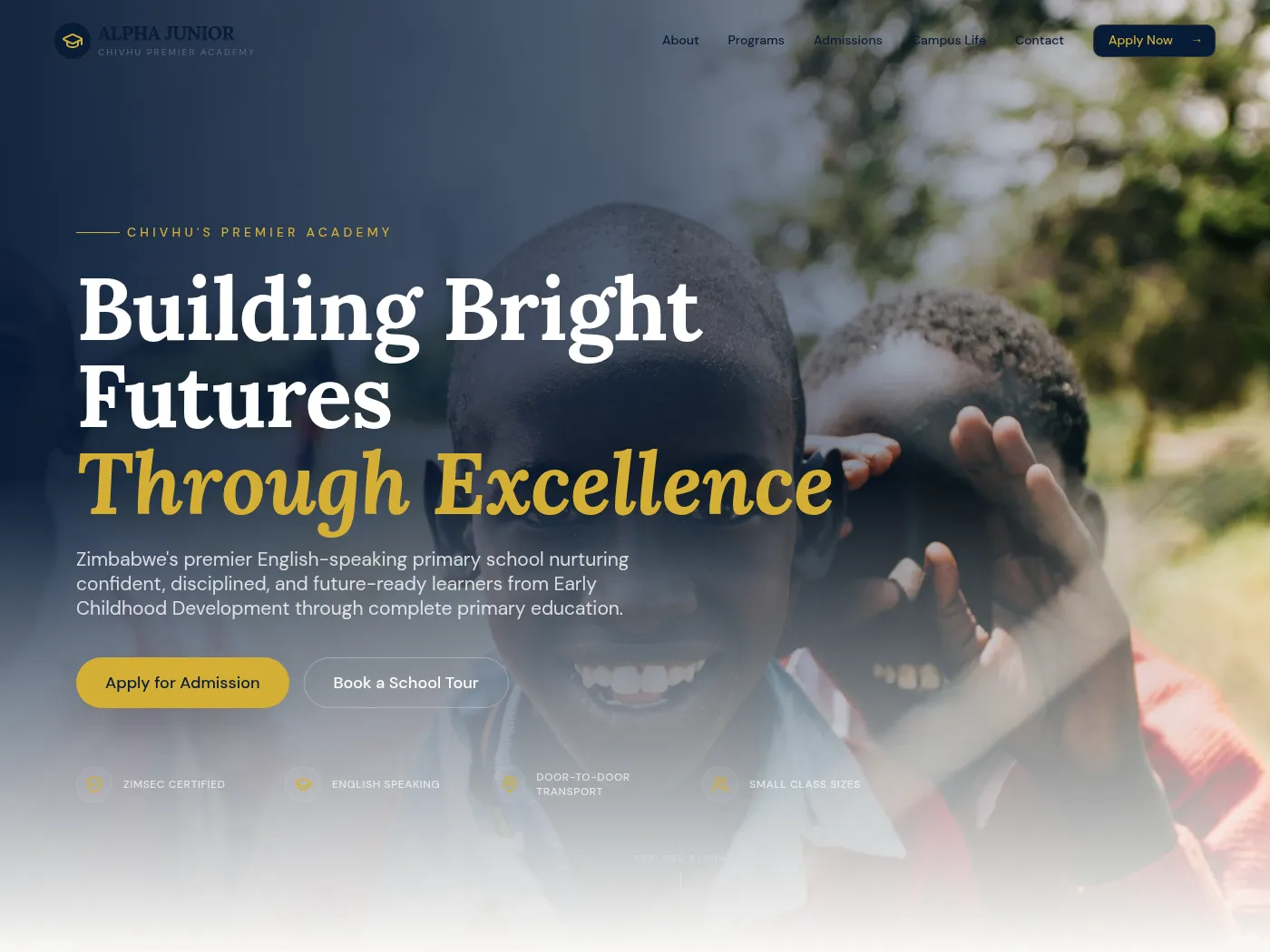 Alpha Junior School Luxury Site