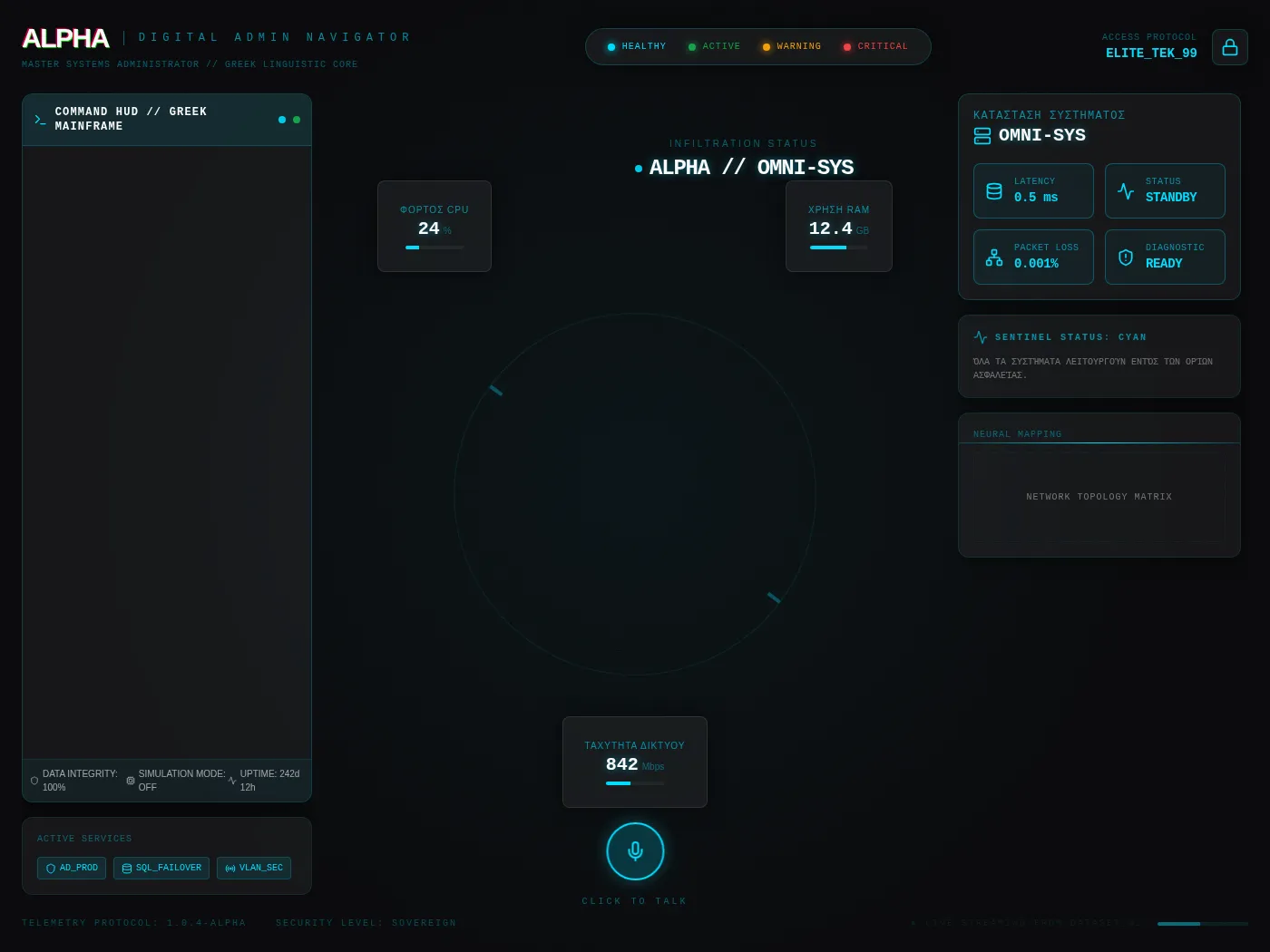 ALPHA: Digital Admin Navigator