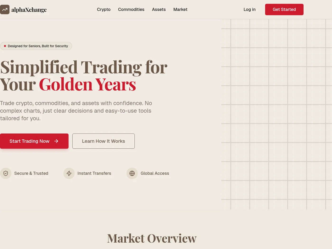 AlphaXchange Trading Portal