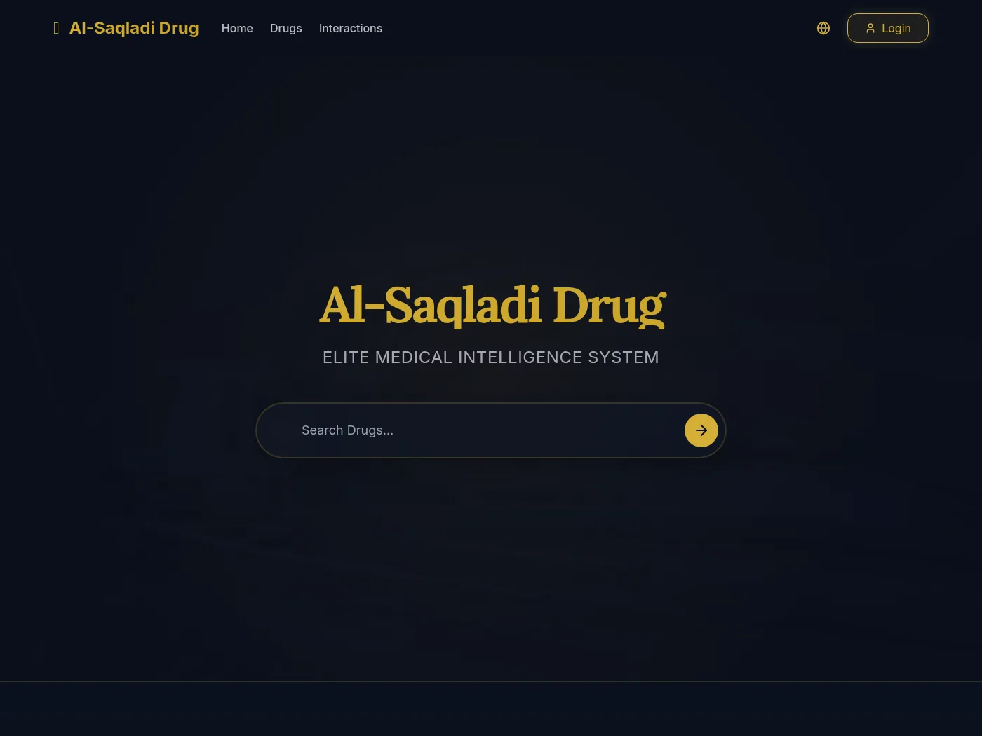 Al-Saqladi Drug Elite UI