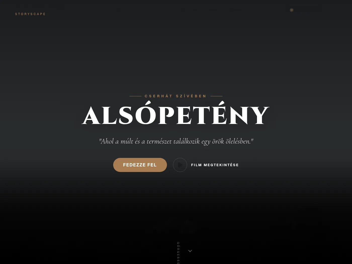 Alsópetény Storyscape