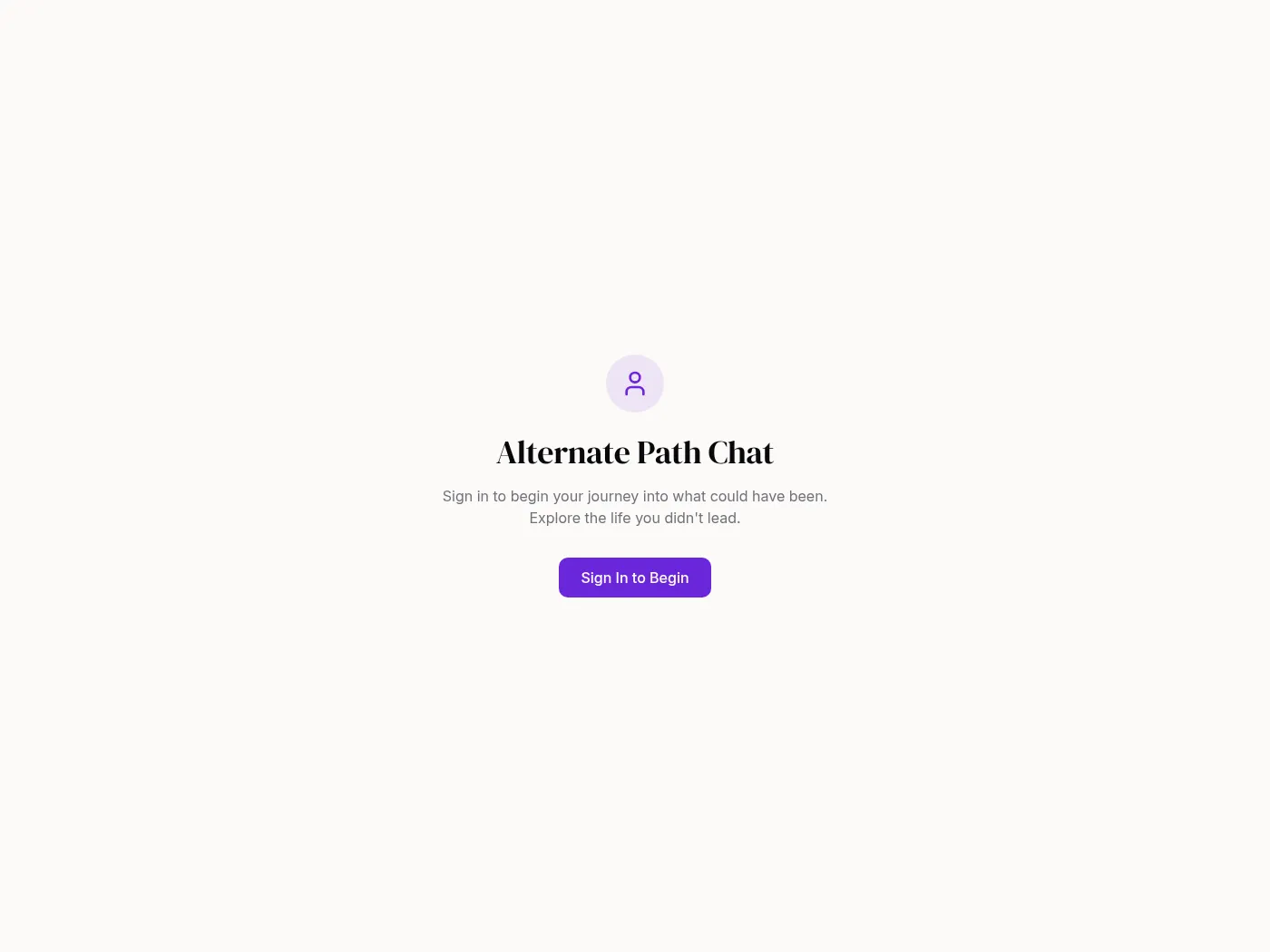 Alternate Path Chat